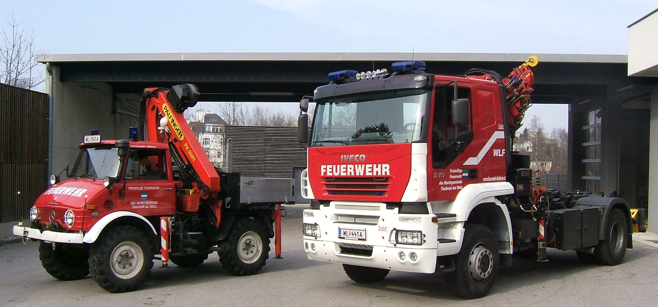 Wechselladerfahrzeug, WLF | feuerwehr-thalheim.at